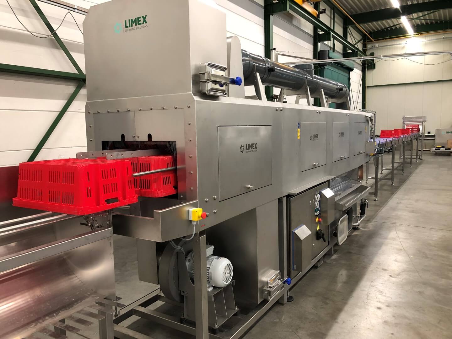 Limex | Wasmachines voor reinigen van kratten, emmers & meer